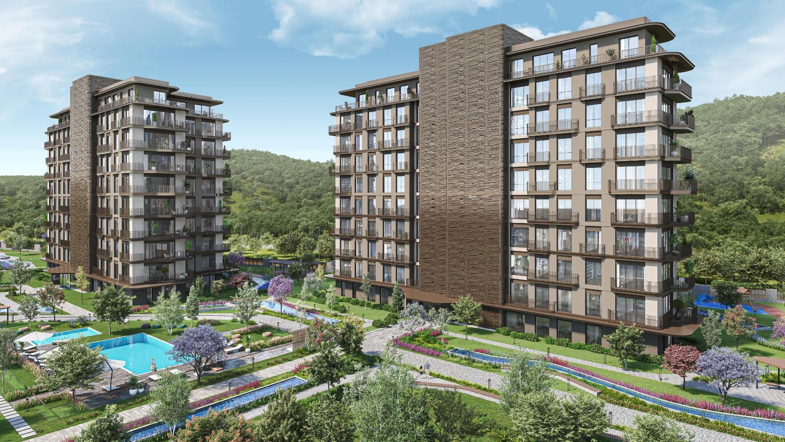 ISTH 663 مساكن بتصميم عصري حديث مع فرصة استثمارية في مشروع سكني متكامل في مسلك بإطلالة مفتوحة ...